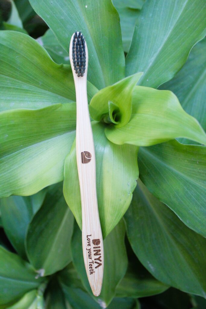 Dinya Bamboo Toothbrush S-Curve Handle For Eco-Friendly Oral Care ...
